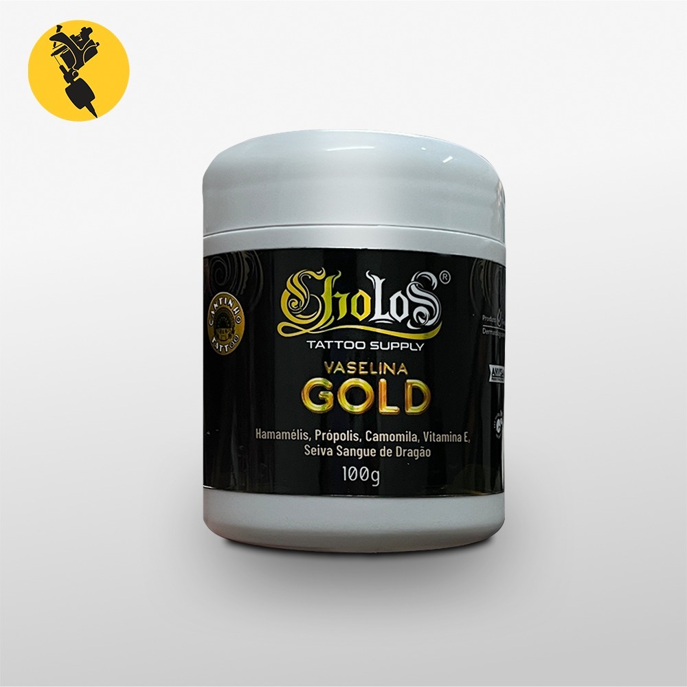 VASELINA CHOLOS 100g - GOLD/SILVER/WHITE | Shopee Brasil