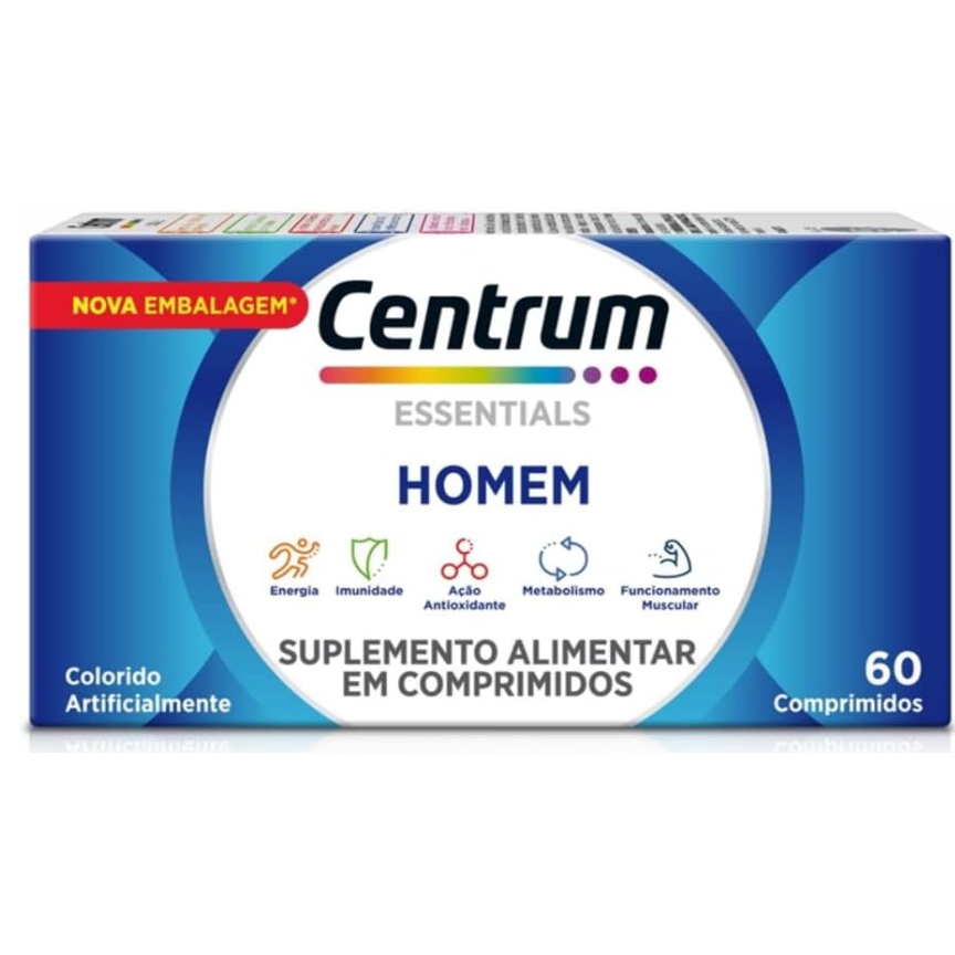 Centrum Homem Com 60 Comprimidos | Shopee Brasil