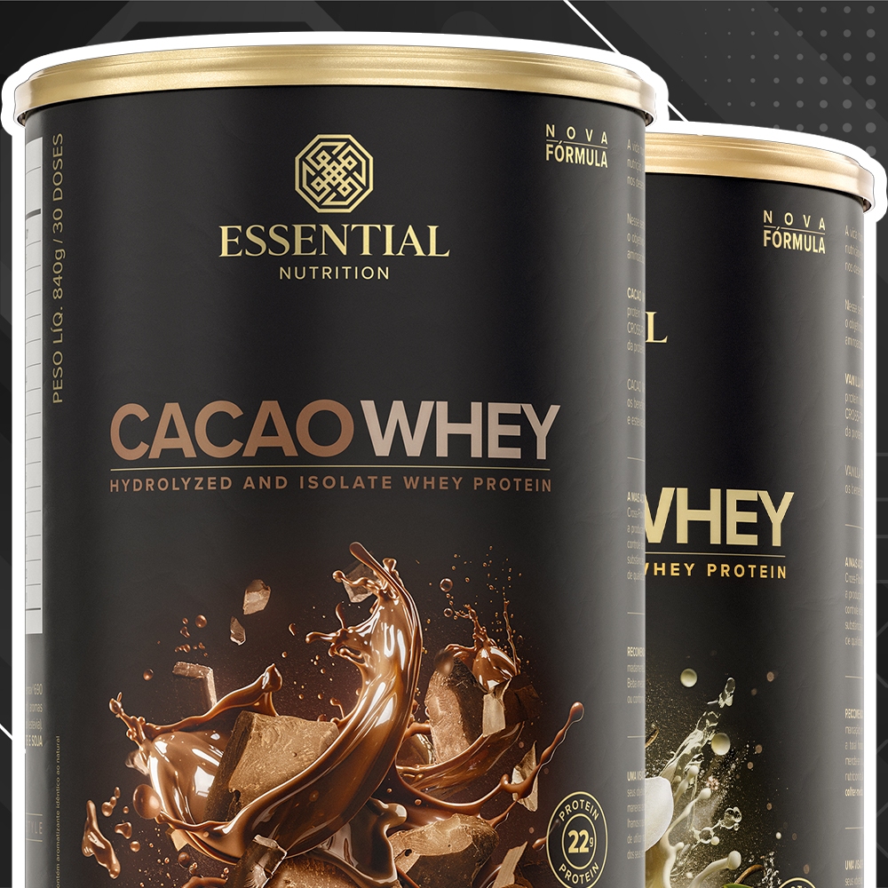 Whey Protein Essential Nutrition | Shopee Brasil