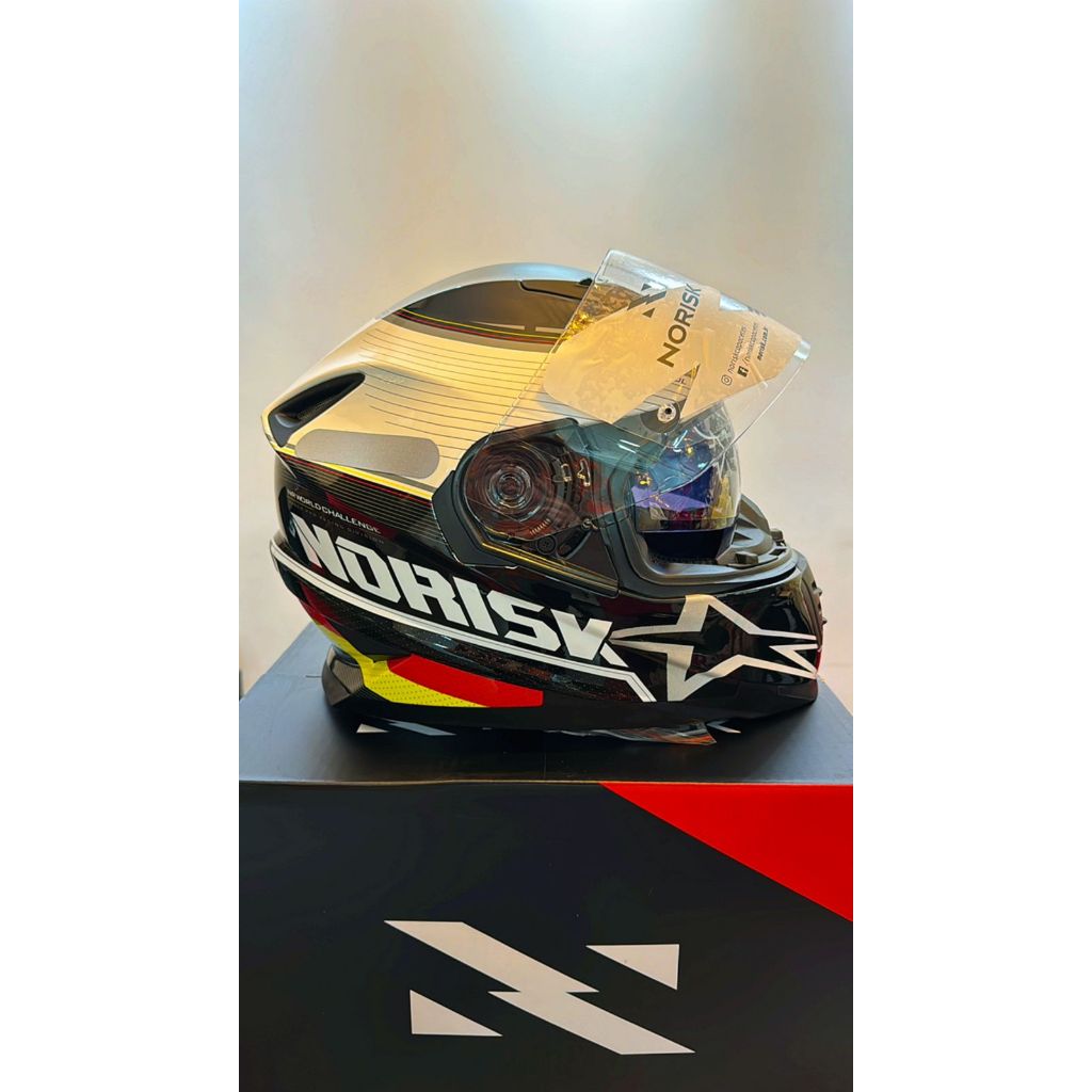 CAPACETE NORISK SOUL GRAND PRIX GERMANY ALEMANHA 62/L | Shopee Brasil