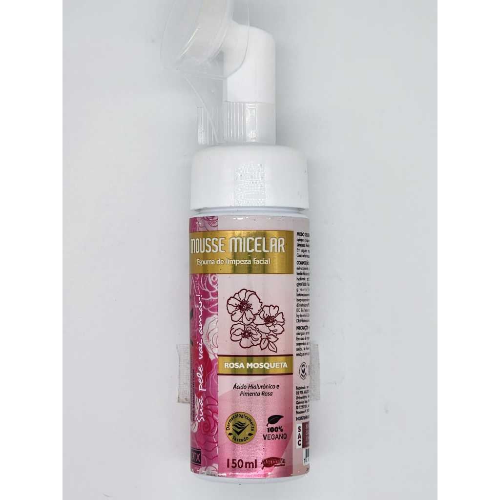 Mousse Micelar Rosa Mosqueta Rhenuks 150ml | Shopee Brasil
