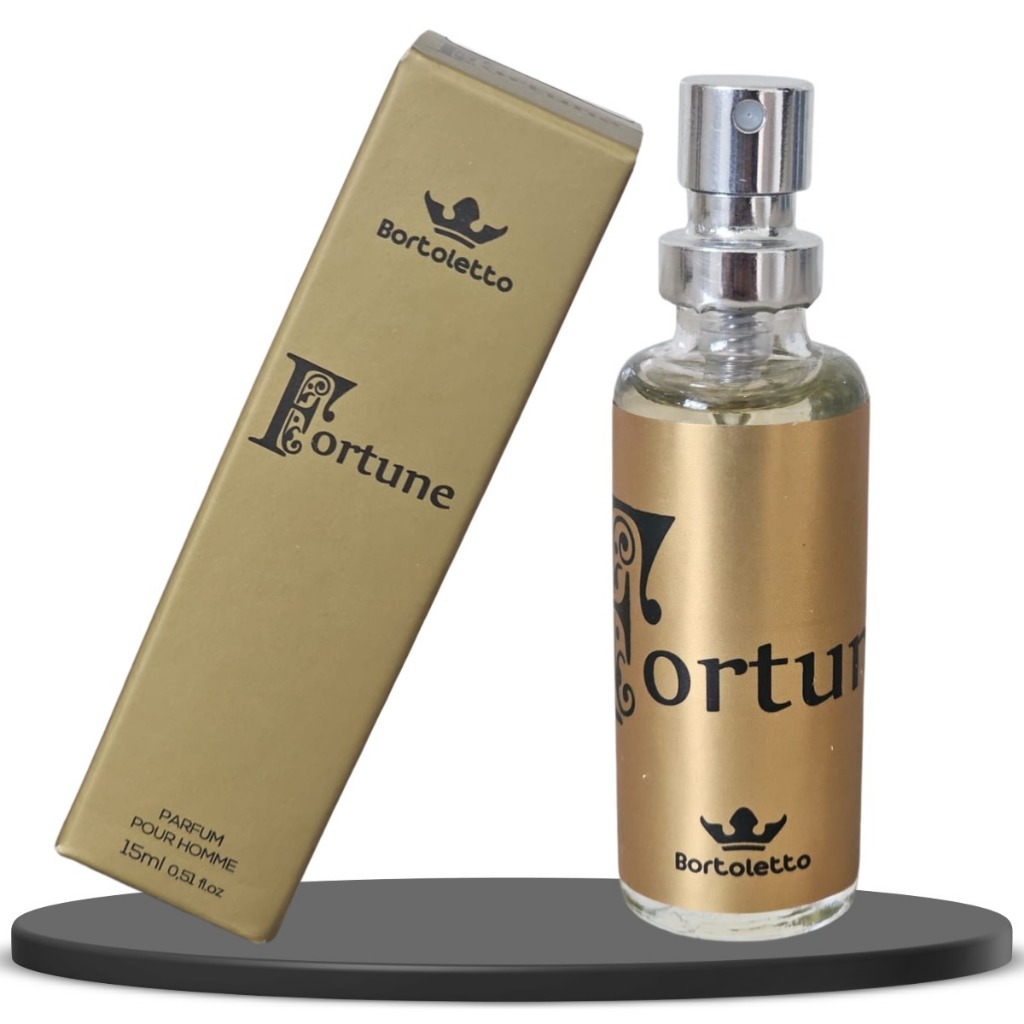 Perfume FORTUNE 15ML BORTOLETTO, Promoção Imperdível | Shopee Brasil