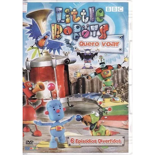 DVD Little Robots Quero Voar | Shopee Brasil