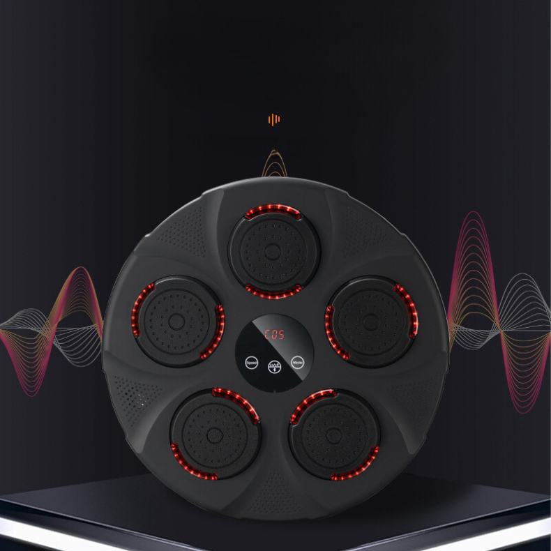 Máquina De Boxe Inteligente Músical Alvo de Parede Luta Com Duas Luvas ...