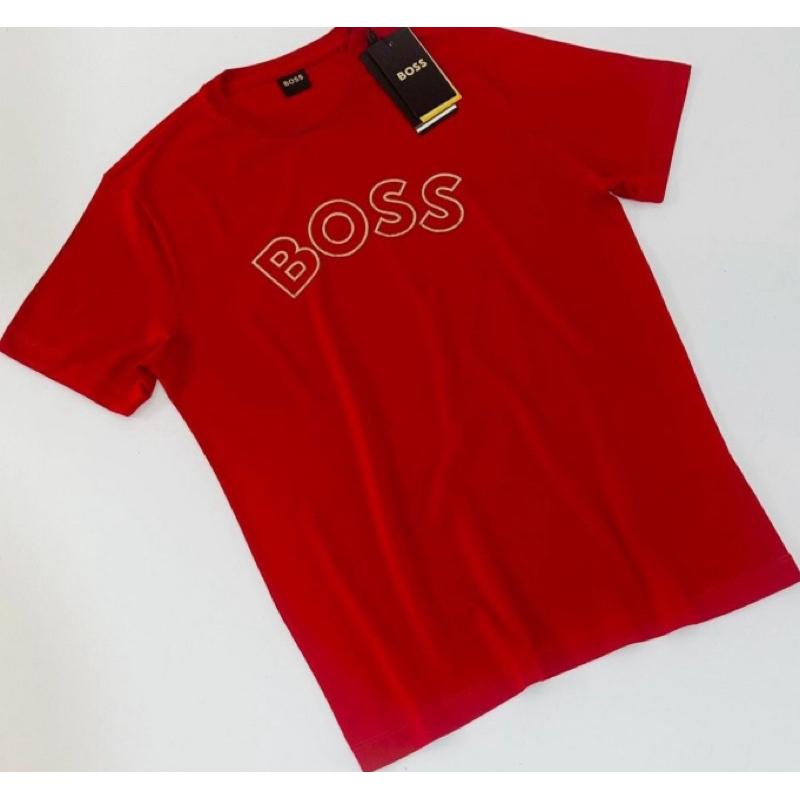 Camiseta Grife Hugo Boss basica | Shopee Brasil