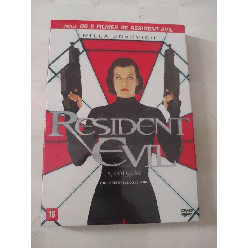 Box Dvd Coleção Resident Evil - 5 filmes | Shopee Brasil