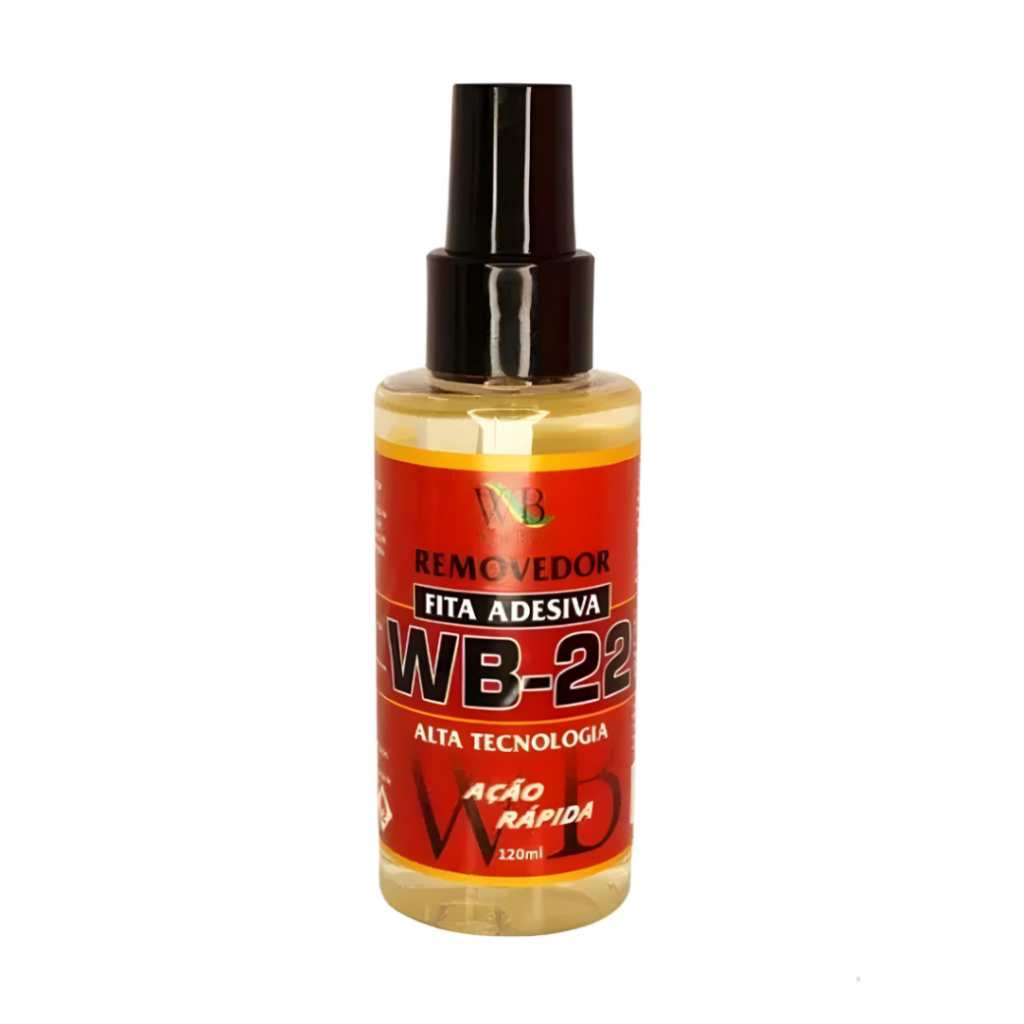 Removedor Fita Adesiva Mega Hair Wb-22 C/ Ação Rápida 120ml | Shopee Brasil