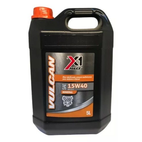 Óleo Motor Diesel 15W40 Mineral X1 Maxx Galão 5L Com Nota Fiscal | Shopee Brasil