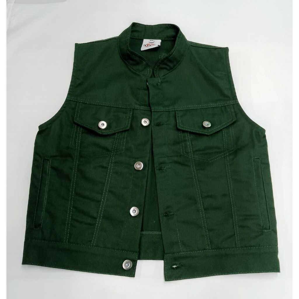 COLETE DE BRIM - FEMININO - VERDE MUSGO | Shopee Brasil