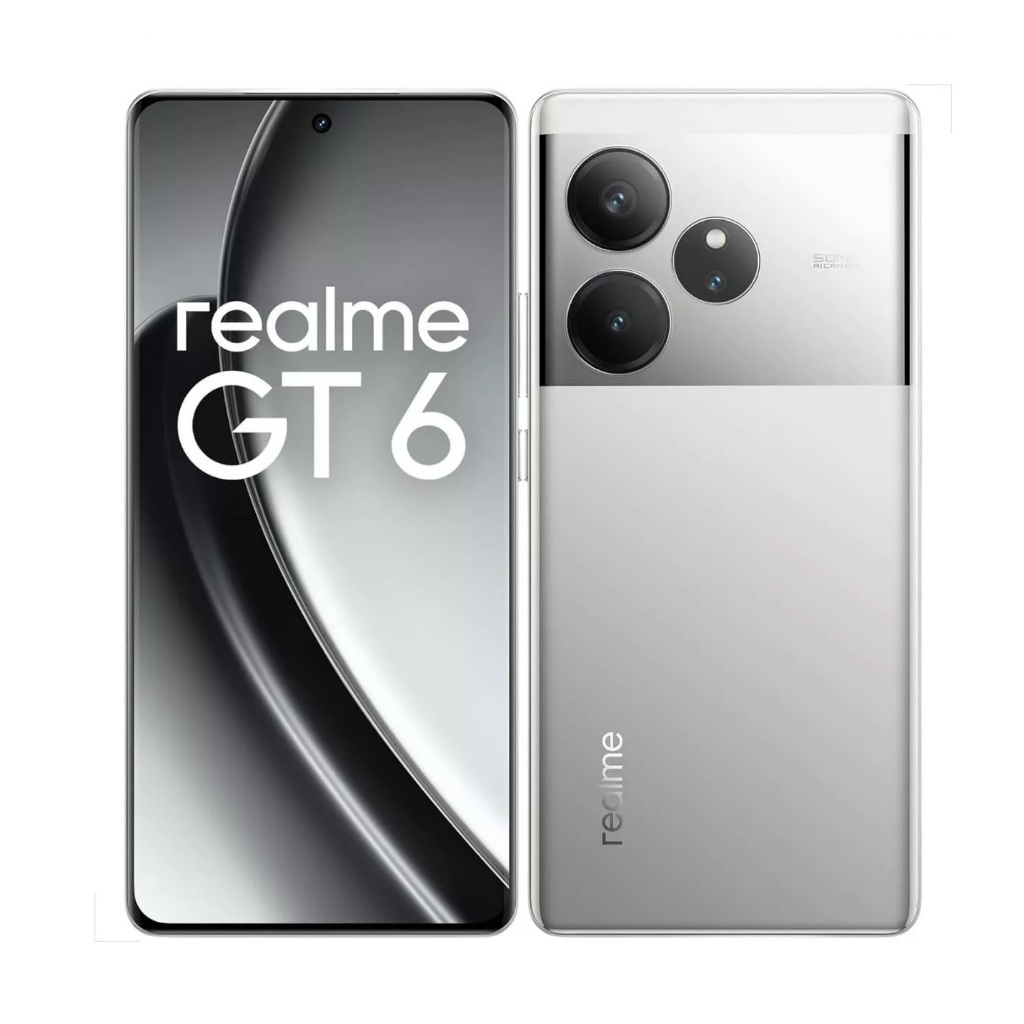 Realme GT6 5G 512GB 16GB RAM Tela 6,78 50MP 120W | Shopee Brasil