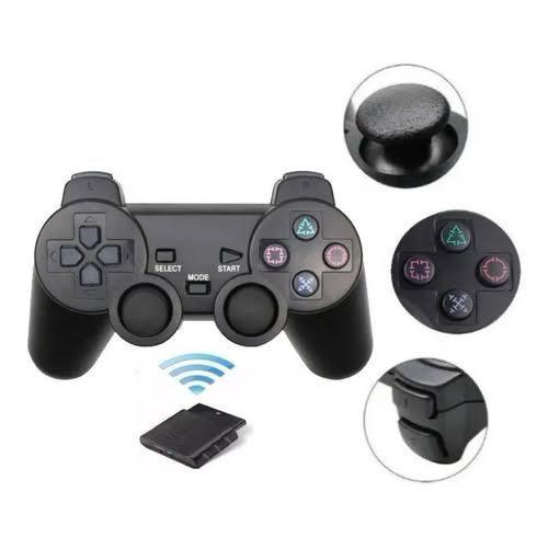 Controle Ps2 Sem Fio Playstation 2 Joystick Play2 | Shopee Brasil