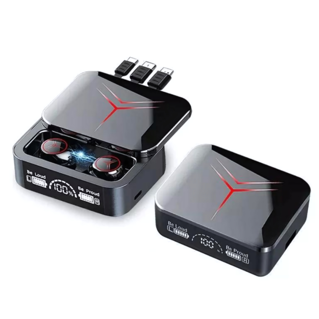 Fone Ouvido Gamer S/fio Bluetooth M88 Plus Função Power Bank | Shopee ...