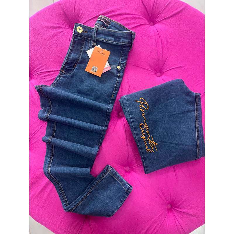 CALÇA JEANS PREMIUM PIMENTA DOCE | Shopee Brasil