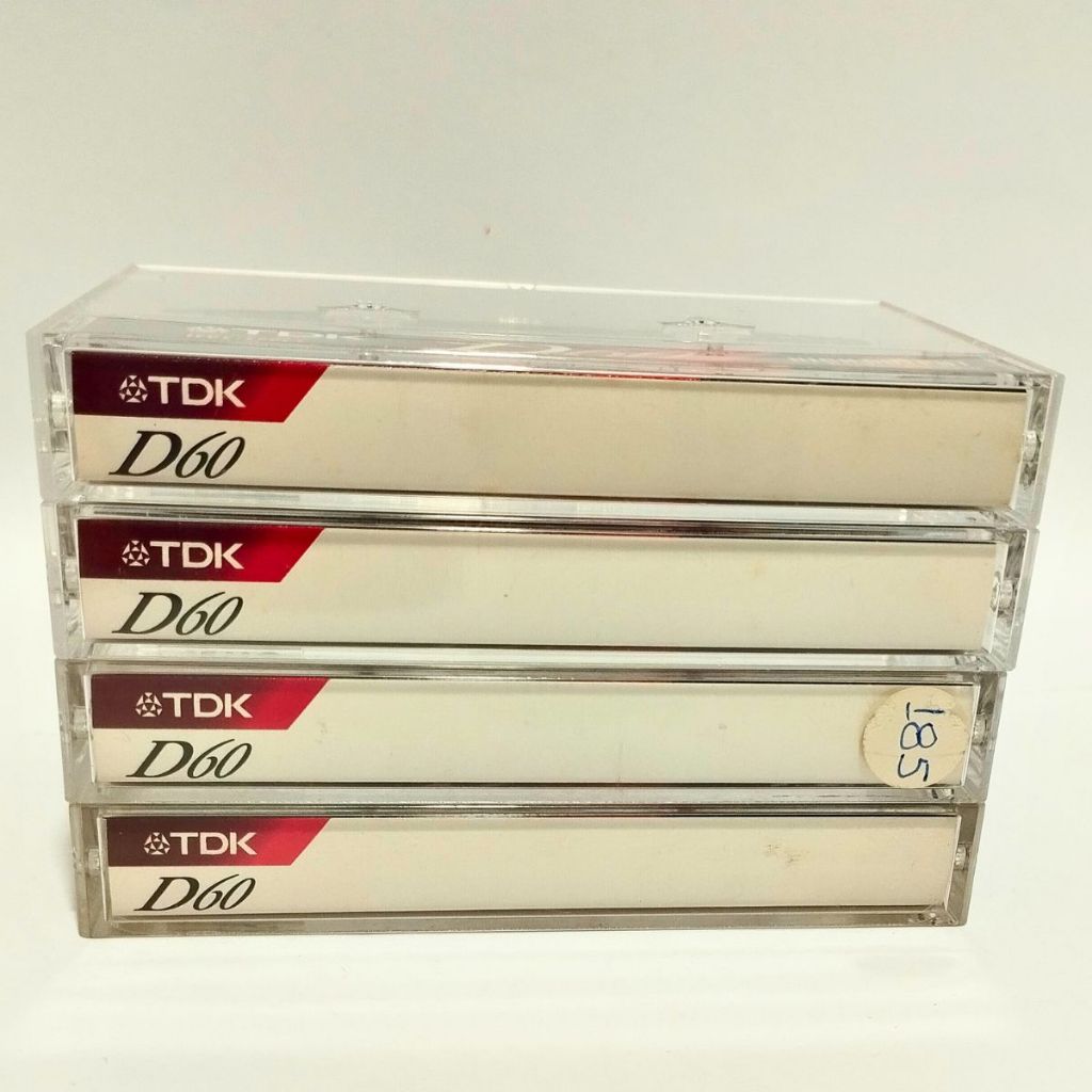Fitas K7 Cassete TDK D60(4 Unidades) Usadas | Shopee Brasil