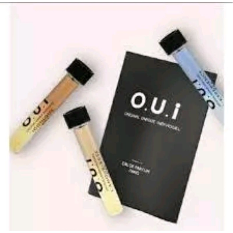 OUI.Paris masculino com 6 unidades de amostra Flaconete Sachê 1ml - Eau ...