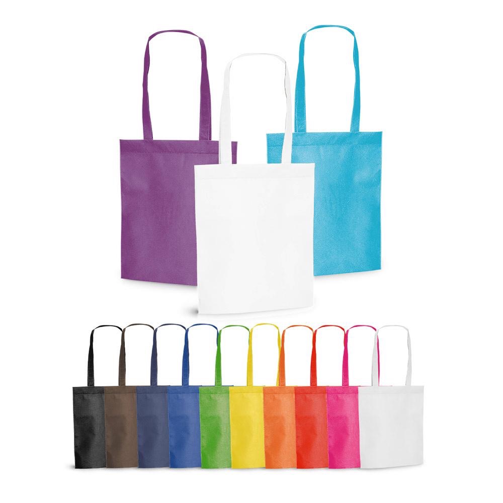 10 Sacolas Bolsa De Tnt 60 Gramas Com Alça Tiracolo De Tnt A Fio ...