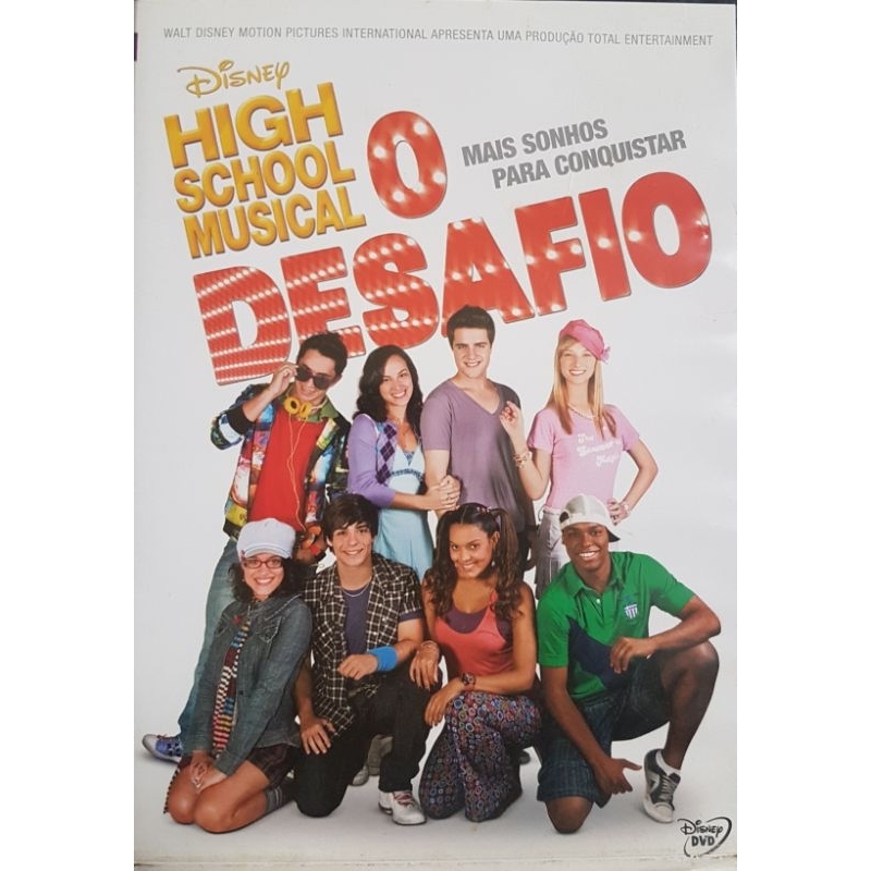 Dvd High School Musical O Desafio | Shopee Brasil