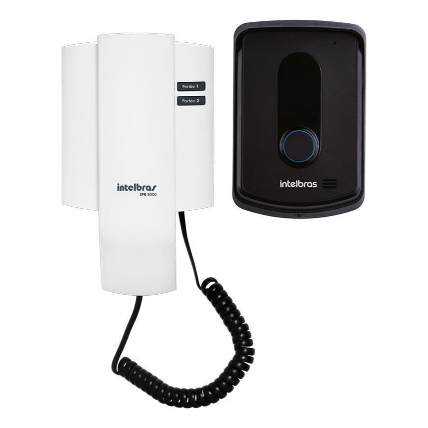 Interfone Porteiro Eletronico Residencial Ipr 8010 Intelbras | Shopee ...