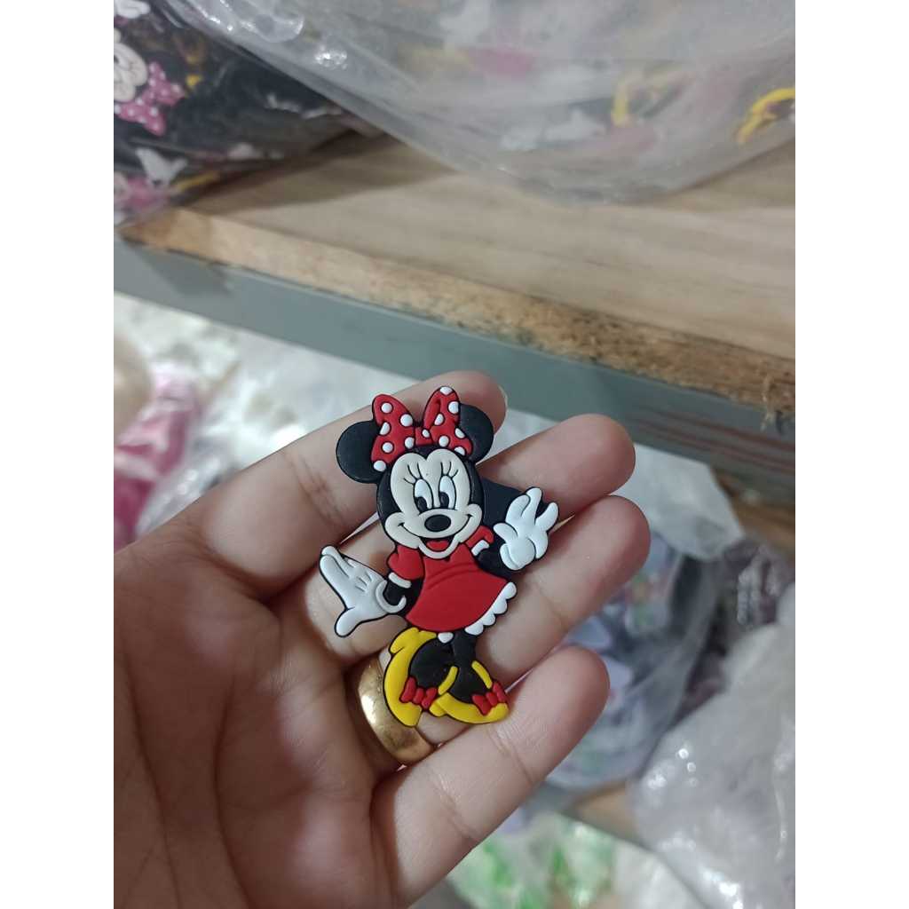 Aplique Emborrachado kit 10 unidades Minnie corpo inteiro para ...