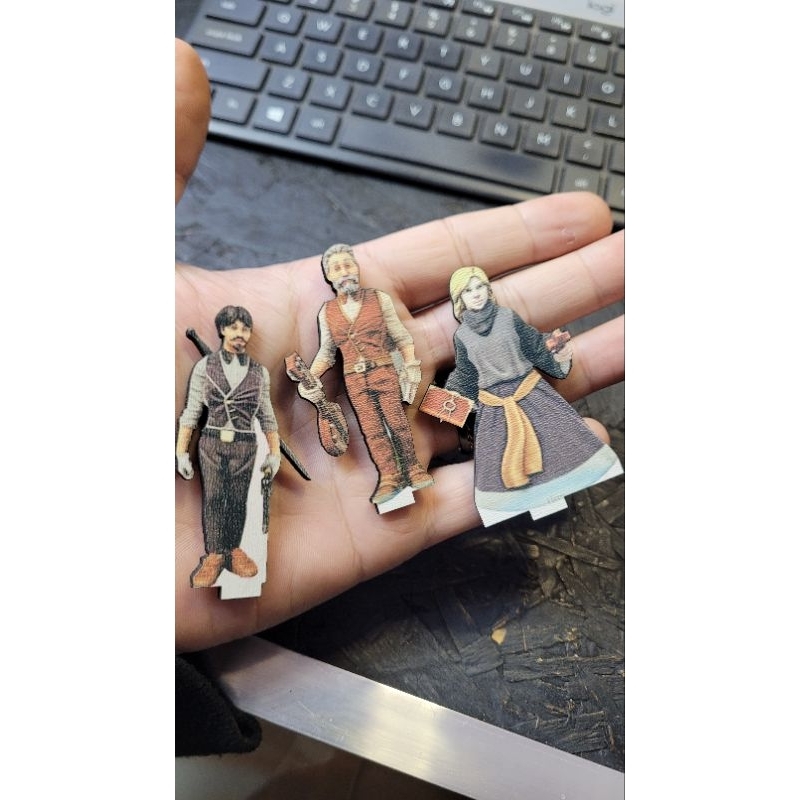 Kit 3 Tokens Personalizaveis RPG - MDF Estampado | Shopee Brasil
