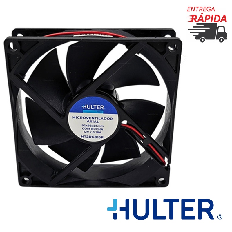 Cooler Micro Ventilador 92x92x25 Bebedouro 12V Purificador | Shopee Brasil