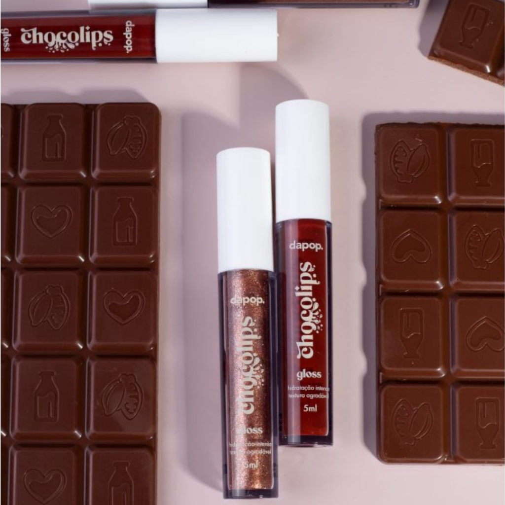 Gloss Chocolate Chocolips - Dapop | Shopee Brasil
