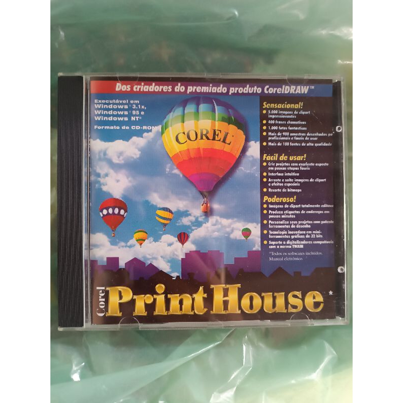 cd instalação Corel print house windows pc | Shopee Brasil