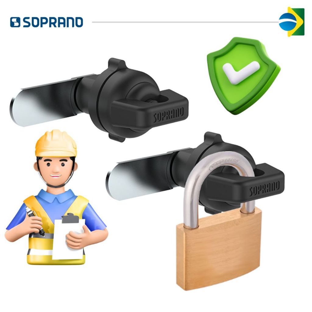 Fecho Lingueta Polímero Porta Cadeado Armário De Aço Soprano | Shopee ...