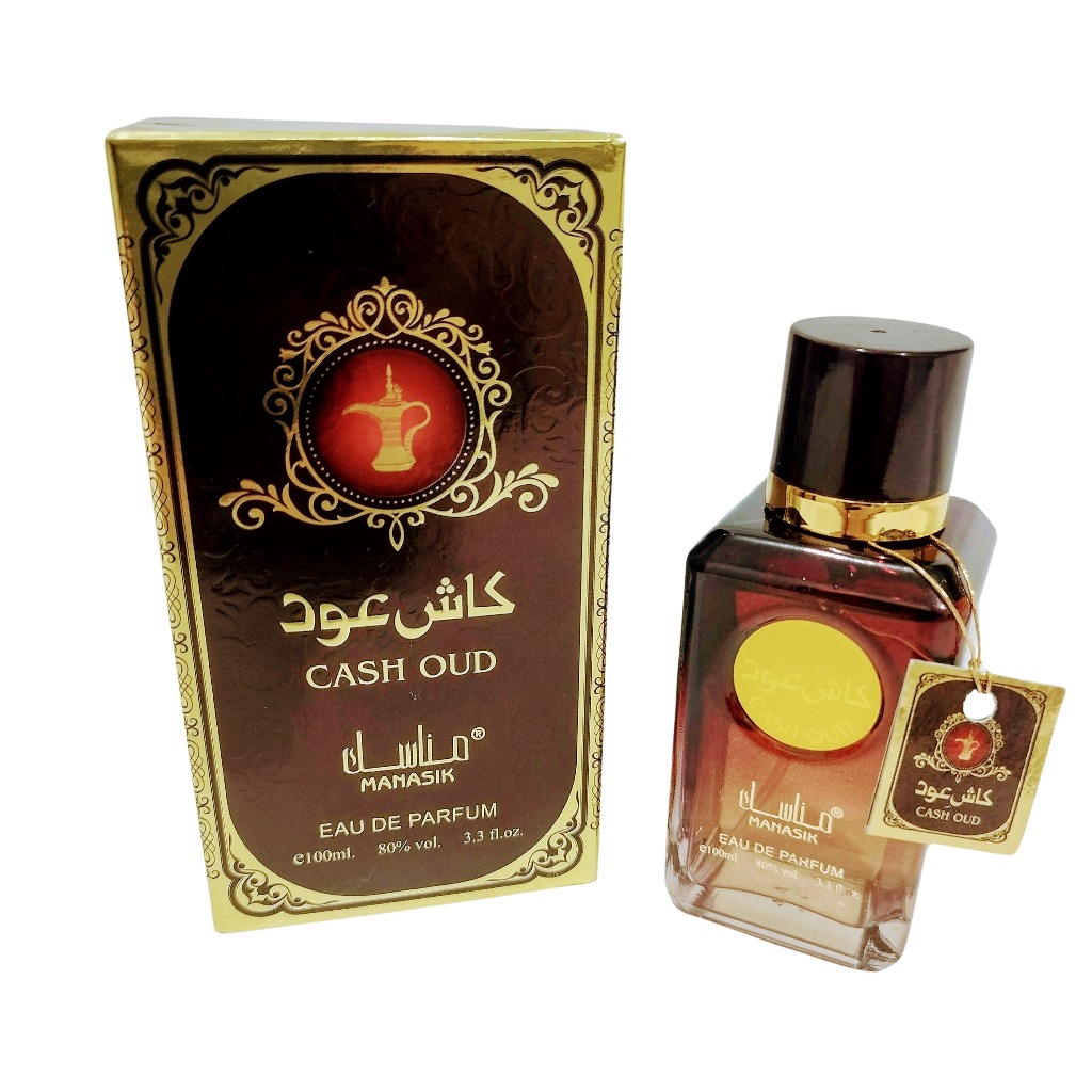 Perfume Manasik Cash Oud Eau De Parfum 100ml | Shopee Brasil
