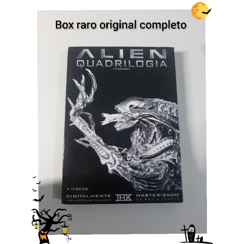 Box DVD Alien quadrilogia original | Shopee Brasil
