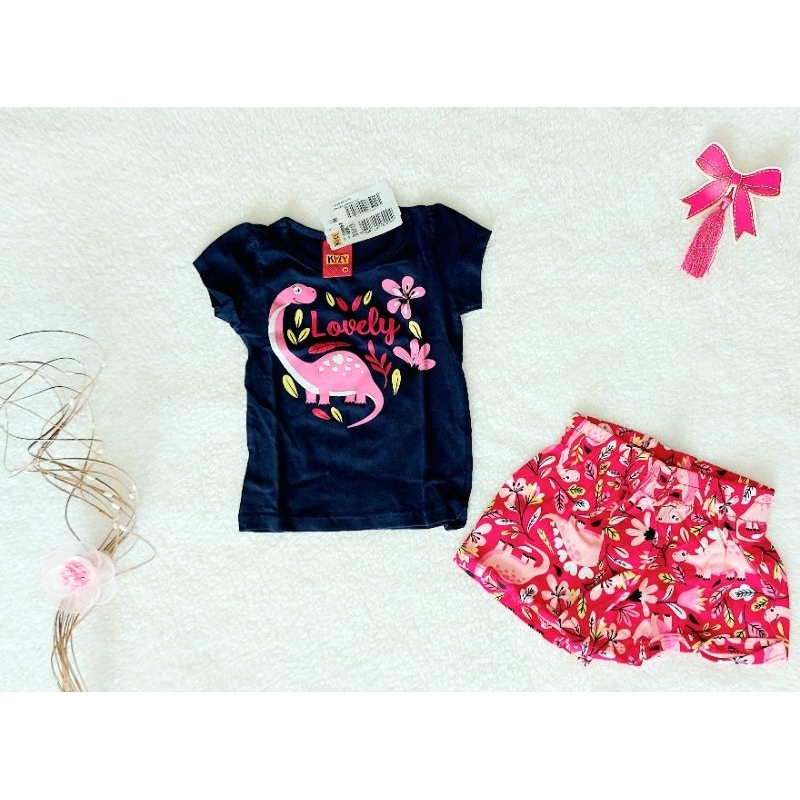 Conjunto Kyly verão menina M | Shopee Brasil