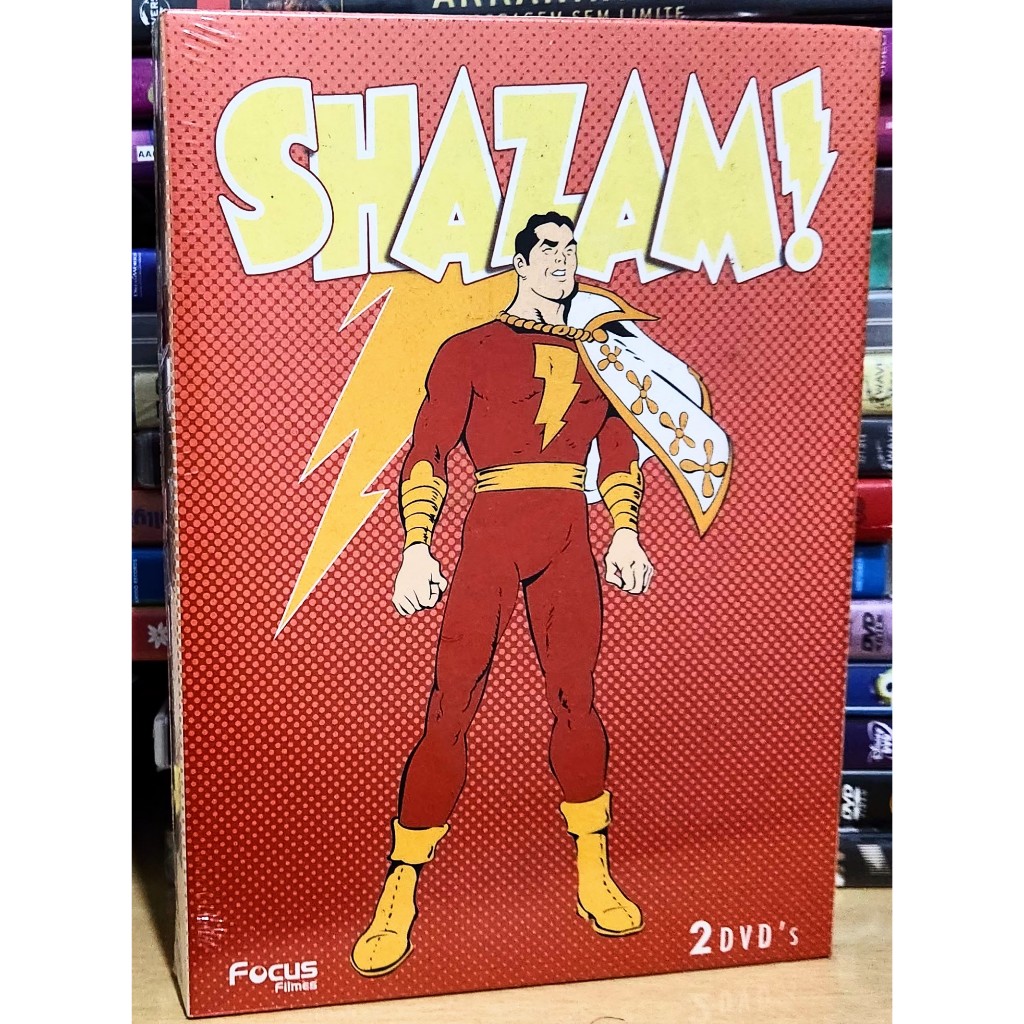 Box DVD Shazam A Série Animada - Duplo (Original Lacrado) | Shopee Brasil