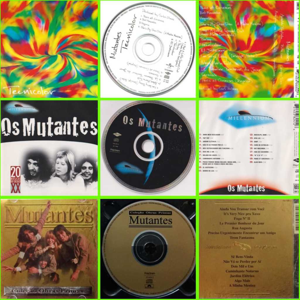 CD OS MUTANTES - OPÇÕES & DETALHES NA DESCRIÇÃO RITA LEE | Shopee Brasil
