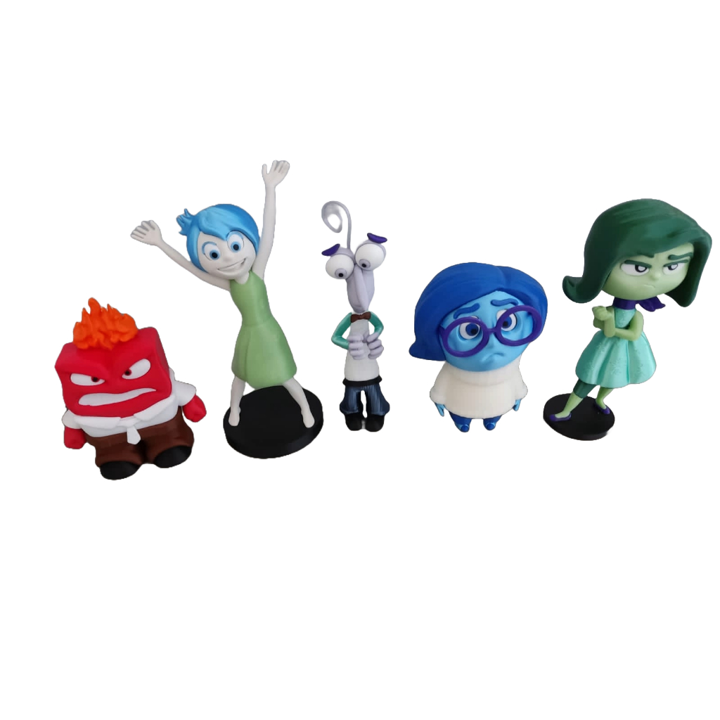 DIVERTIDAMENTE FILME BONECOS COLECIONAVEIS INSIDE OUT ACTION FIGURES ...