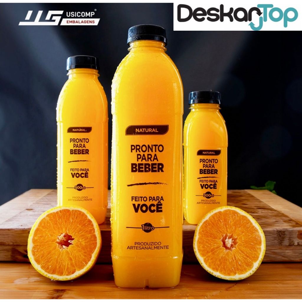 10 UNID Garrafa Plástica Transparente COM RÓTULO Tampa Lacre 300ml/500ml/1 Litro | Shopee Brasil