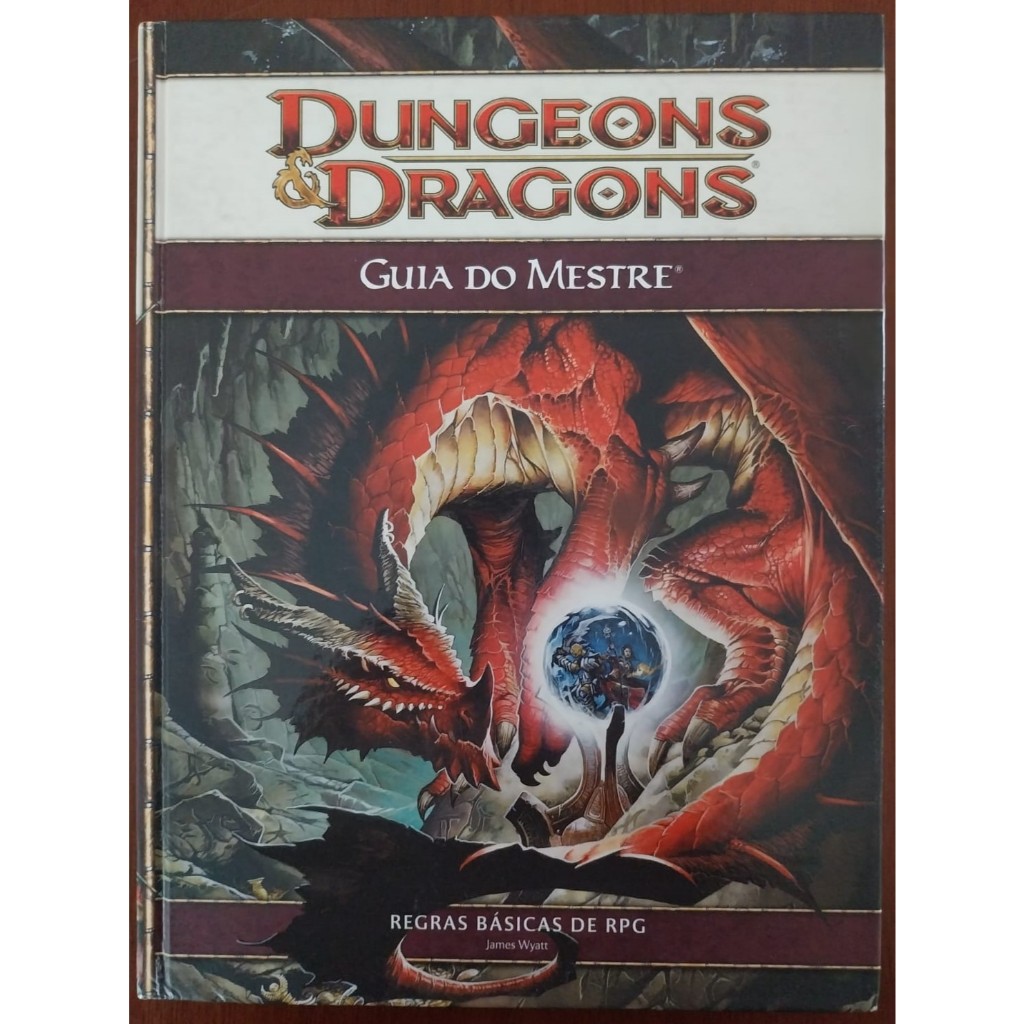 Livro Do Mestre 4.0 - Dungeons And Dragons - Livro de Rpg/d&d/dnd | Shopee Brasil