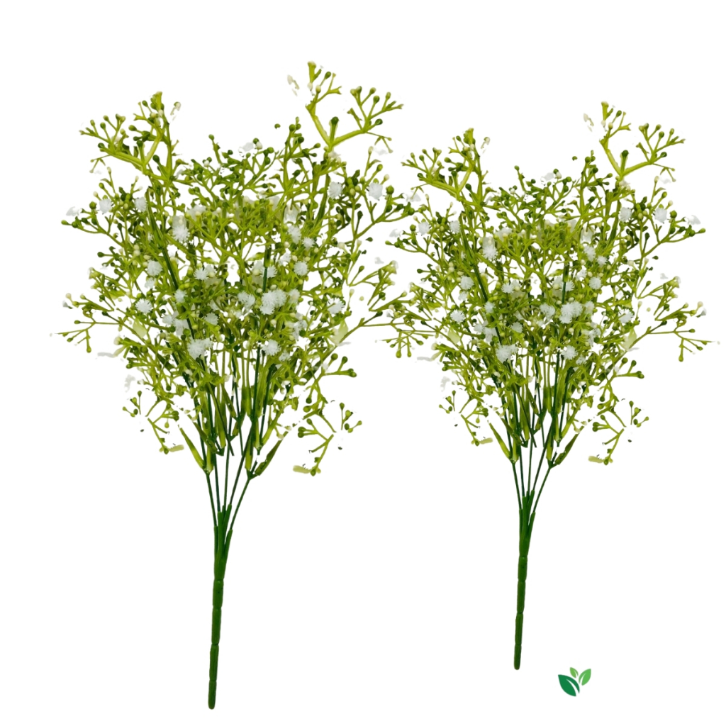 Kit 2 Buquês De Mosquitinho Gypsophila Artificial Decoração | Shopee Brasil