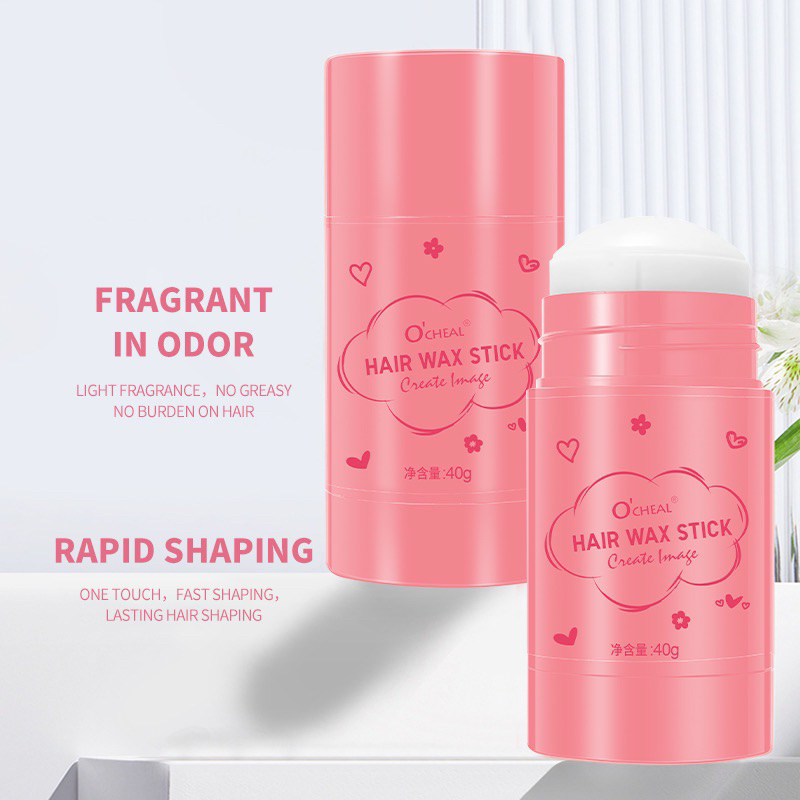 Cera anti frizz para cabelo Hair wax stick O´Cheal (L0580) | Shopee Brasil