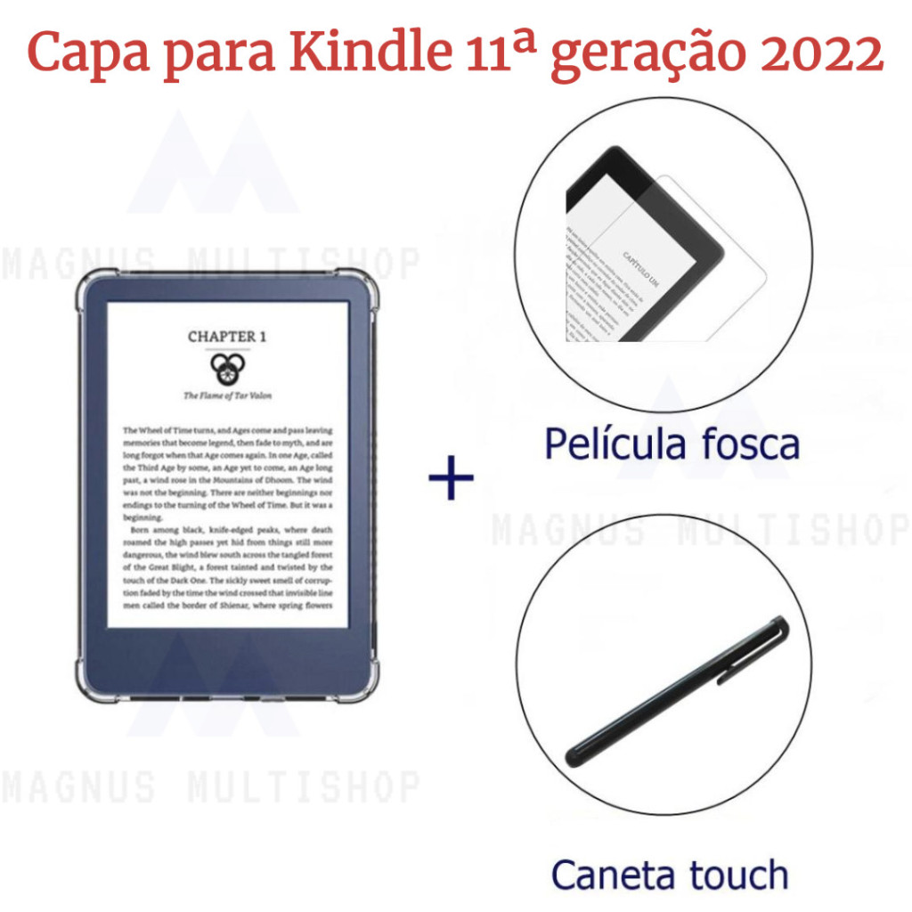 Capa Kindle 11 Geração 2022 Silicone C2V2L3 | Shopee Brasil