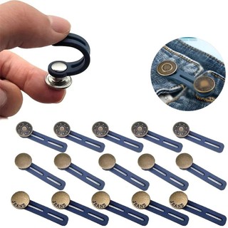 Kit Com 2/5 Botão Extensor Universal Ajuste Instantâneo de Calça ...
