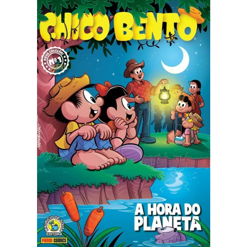 Revista Em Quadrinhos - Turma Da Mônica - Chico Bento - Nº 1 - A Hora Do Planeta | Shopee Brasil