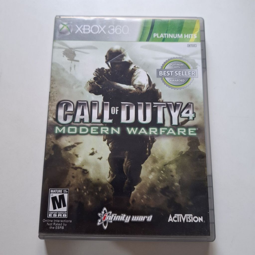 Call Of Duty Modern Warfare 4 Xbox 360 Original | Shopee Brasil