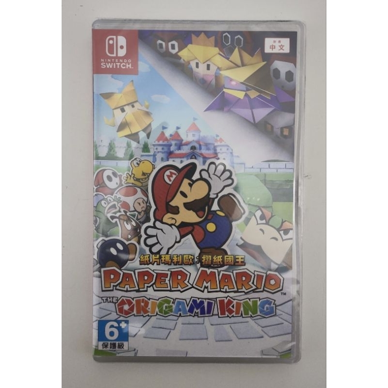 Jogo Mario Paper The Origami King Nintendo Switch midia fisica