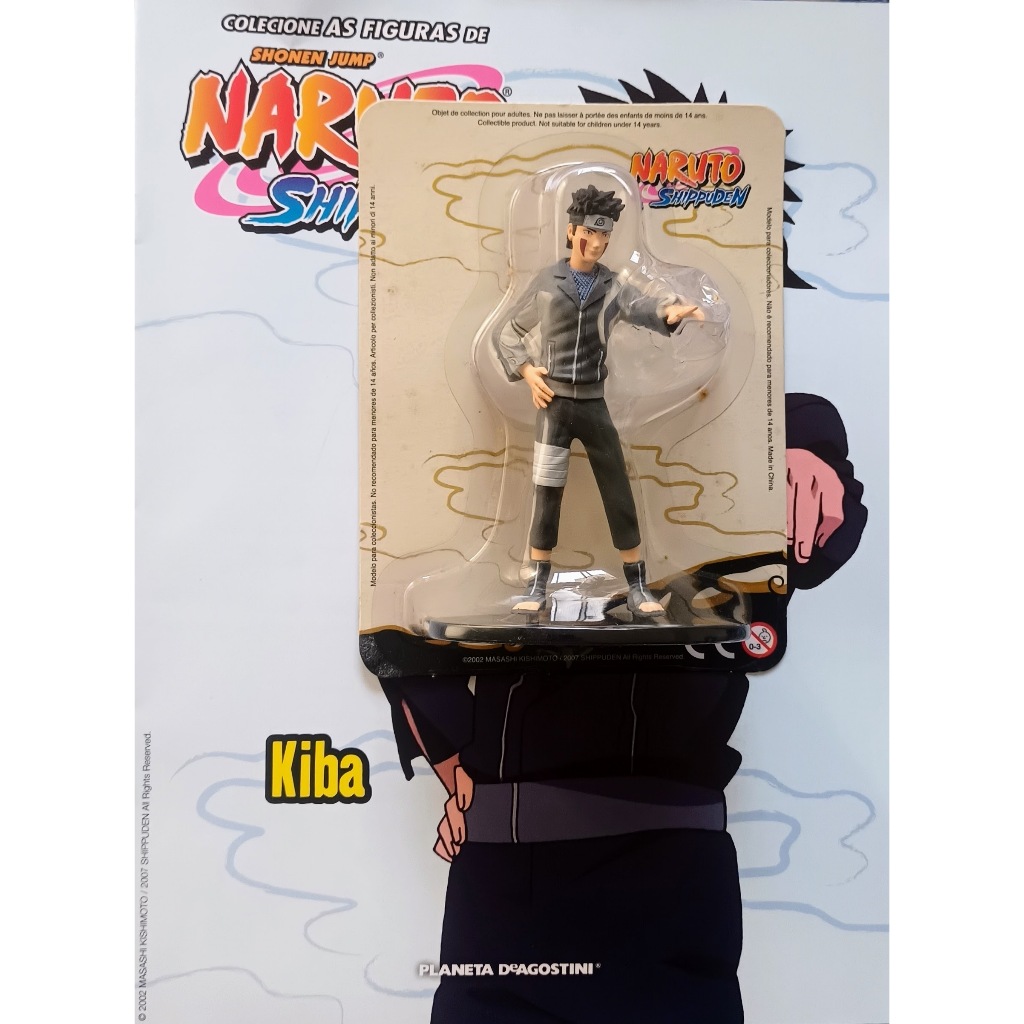 Naruto Shippuden - Kiba - Planeta DeAgostini FL | Shopee Brasil