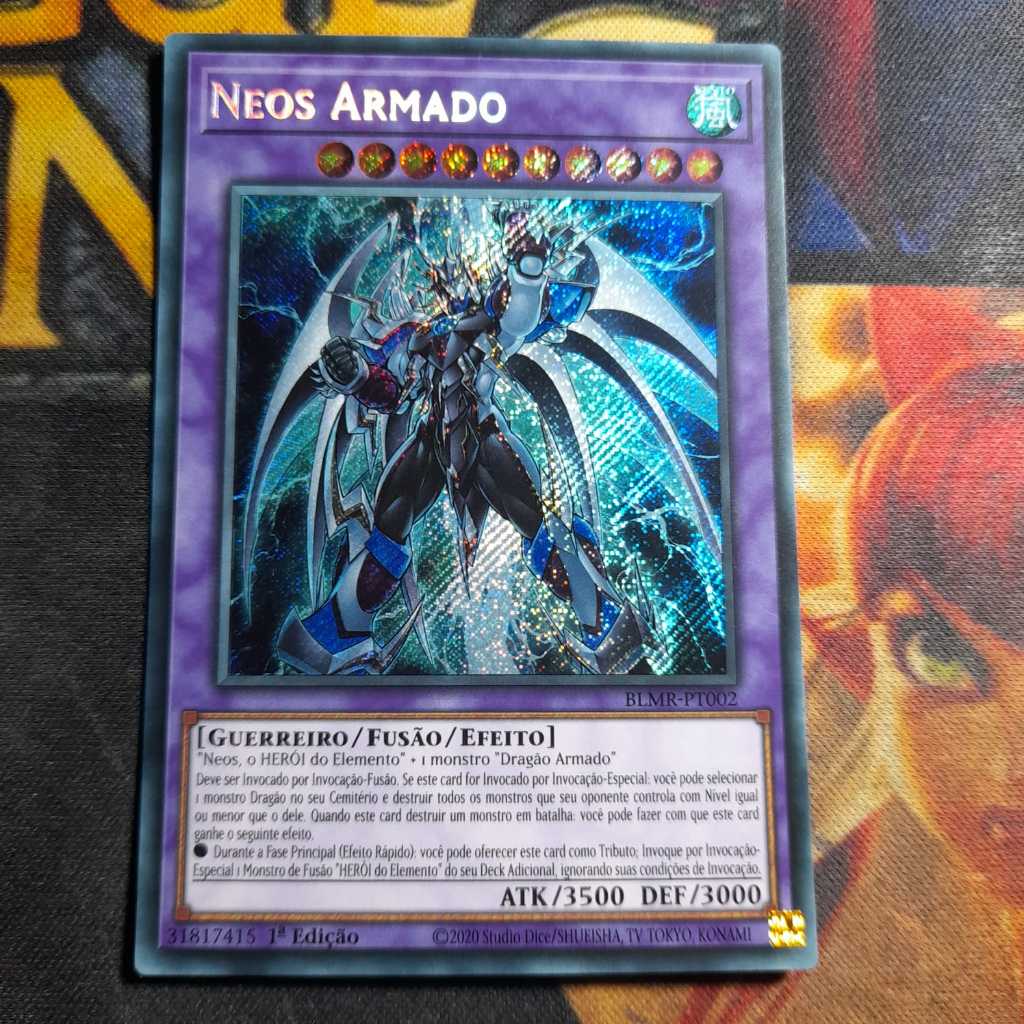 Neos Armado - Secret Rare - Original - Yu-gi-oh / Yugioh | Shopee Brasil