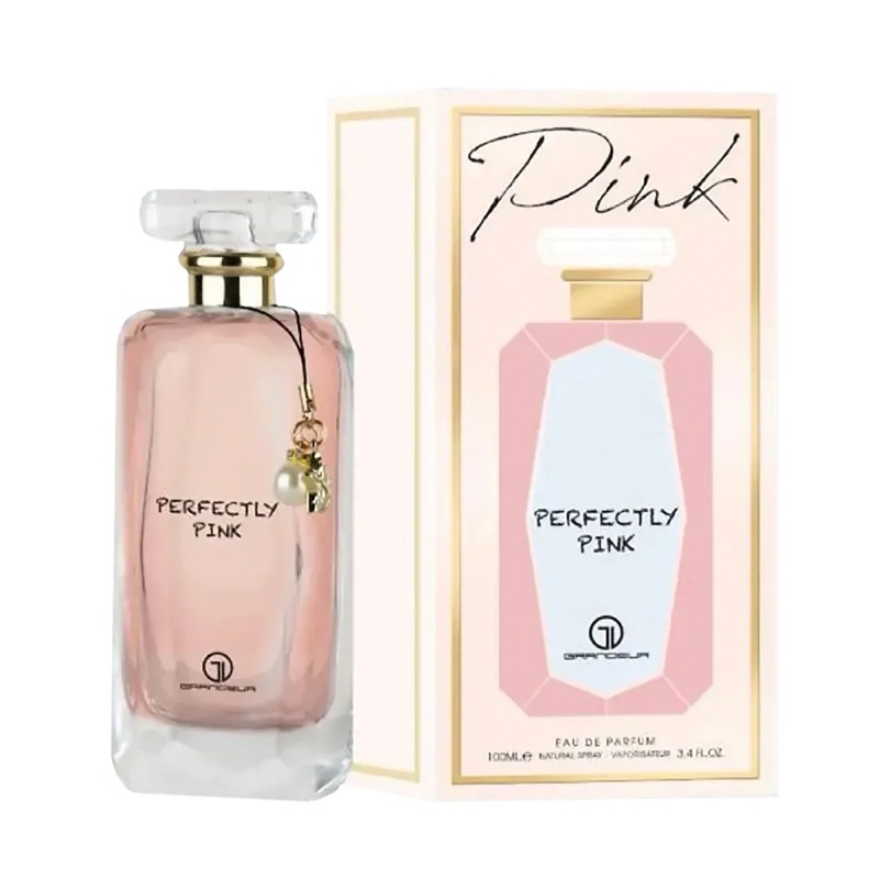 Perfume Grandeur Elite Perfectly Pink EDP Feminino 100ml | Shopee Brasil