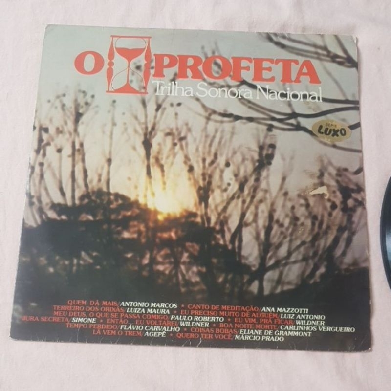 lp o profeta 1977.trilha sonora nacional. | Shopee Brasil