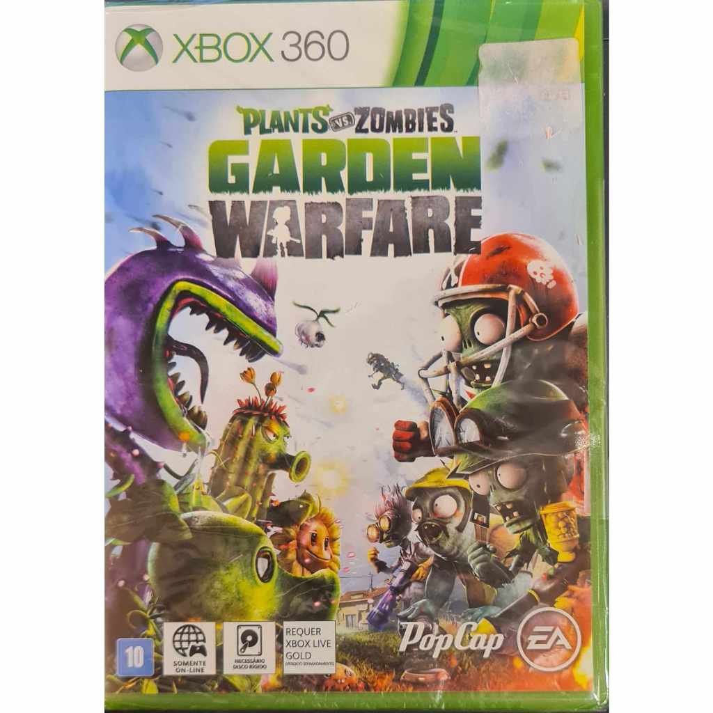 Plants vs Zombies: Garden Warfare XBOX 360 - Original - Mídia Física ...