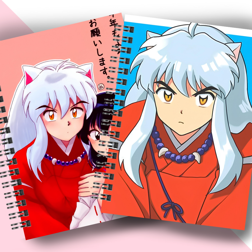 Sketchbook Caderno de Desenho e Aquarela InuYasha 300g Capa Dura ...