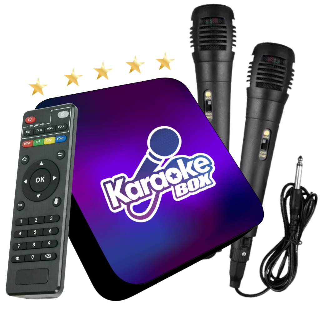 Karaoke Com Pontuação Sistema Original + 2 Mic | Shopee Brasil